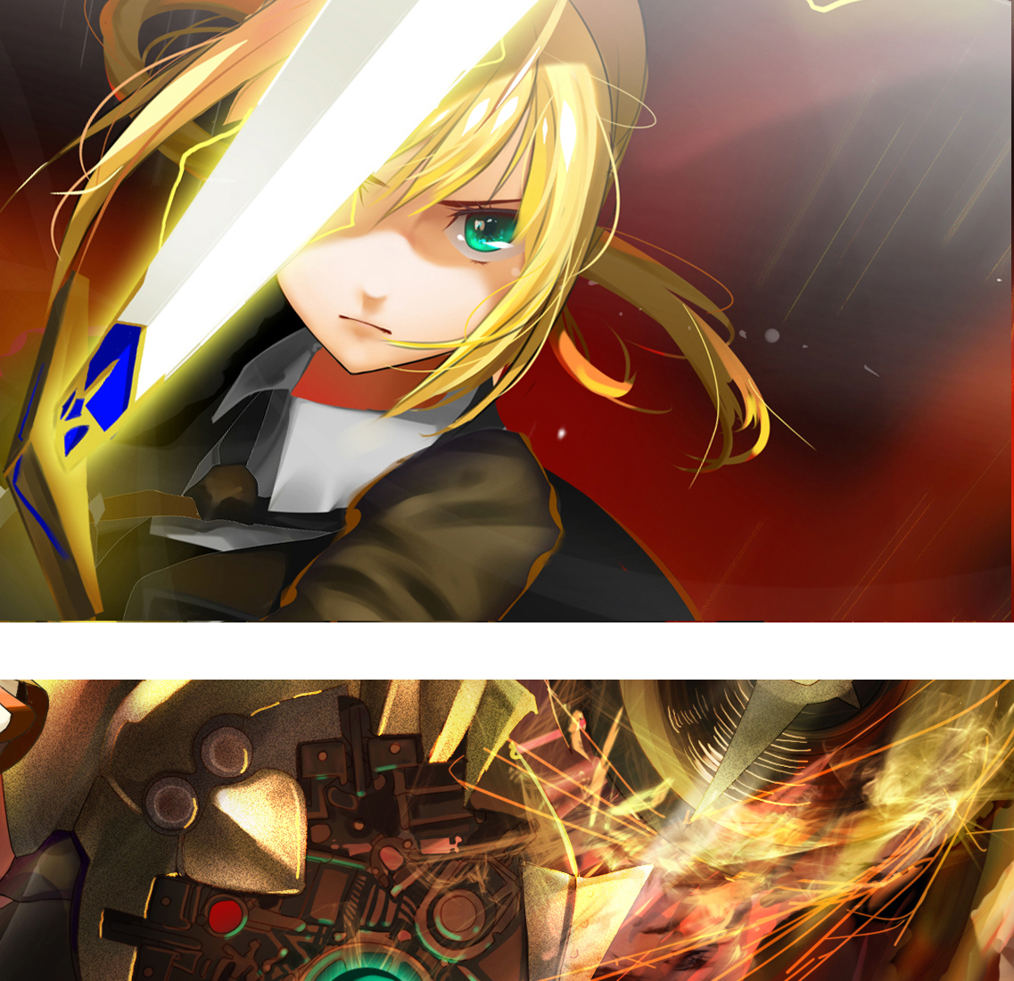 Fate/zero Saber 重機 | KURO