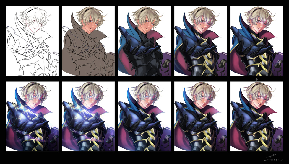 【FEif】レオンくん制作過程 | KURO