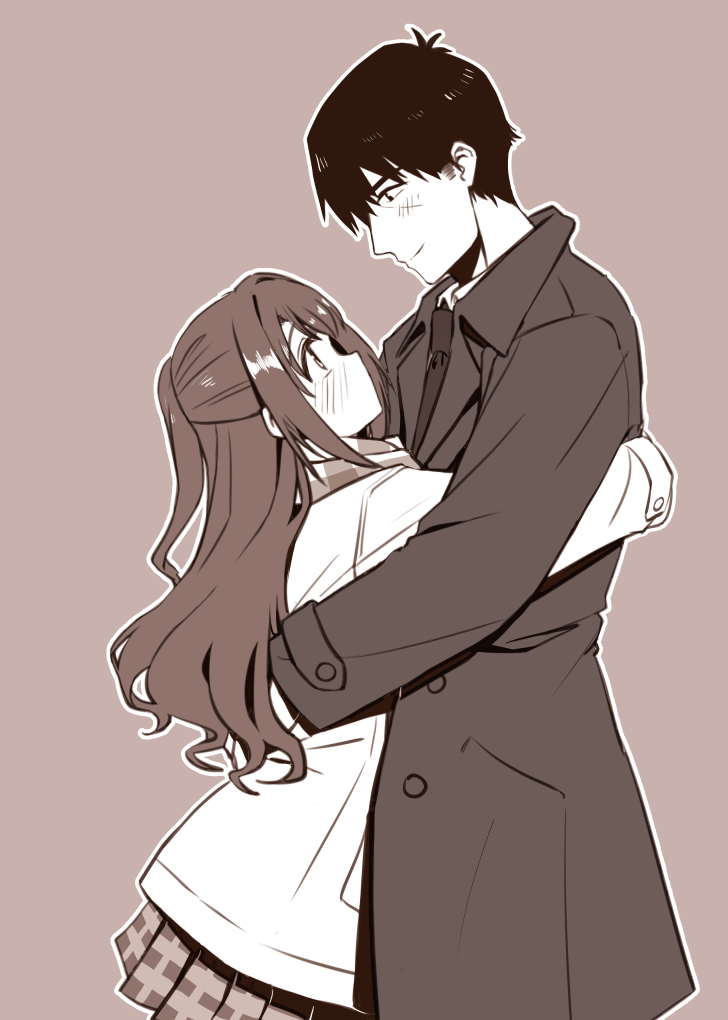 卯月ちゃんとP | KURO