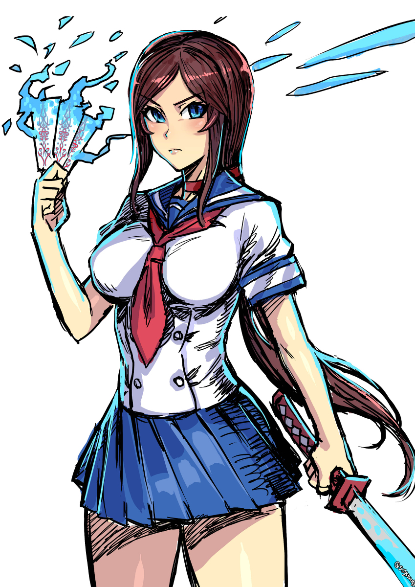 [Skeb]JK退魔師が敵に捕まり調教されるシチュ | ソイスター