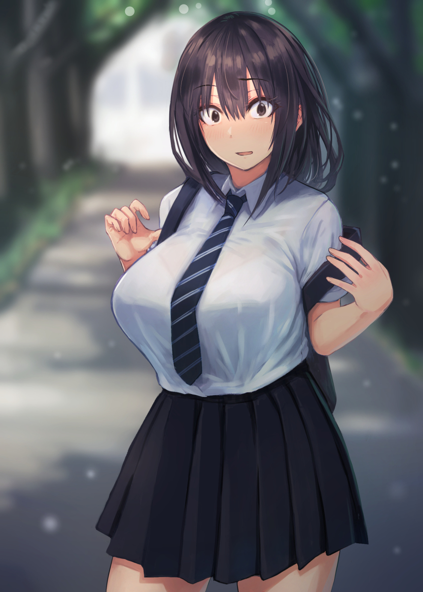 四白眼のJK | KURO