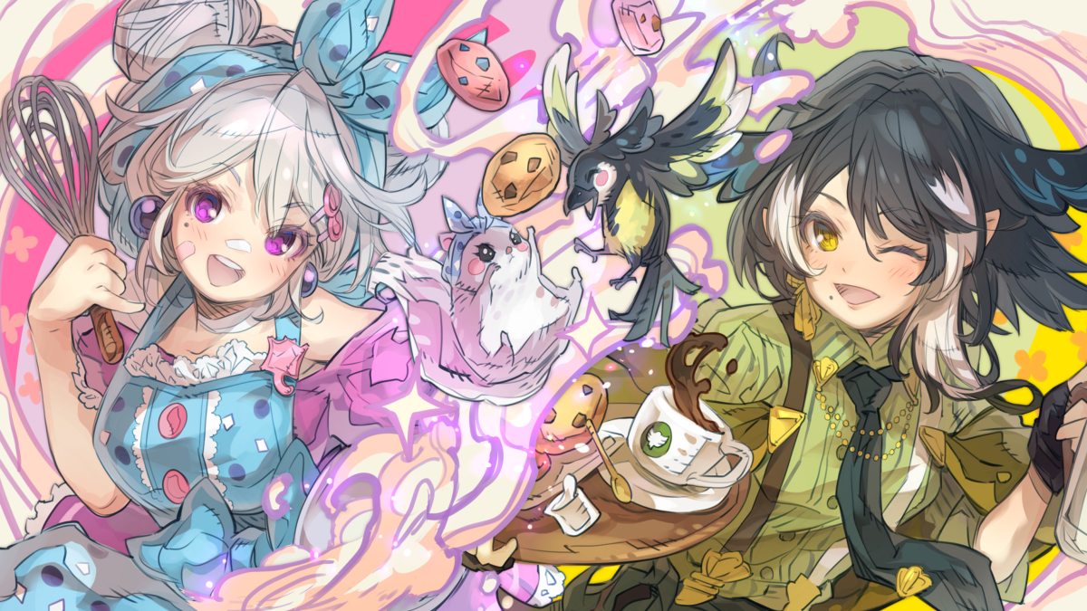 おちゃべりちゃんず【Skeb】 | KURO