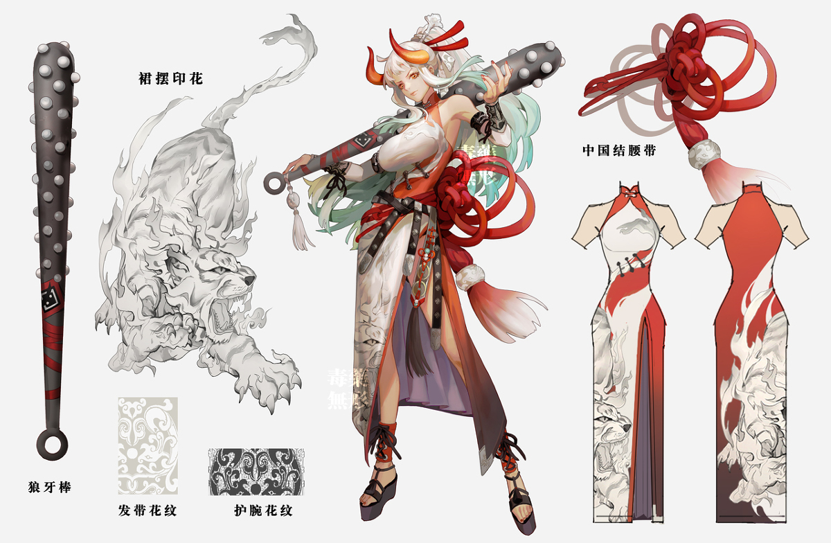 国风大和-服装拆分 | 毒药无形poison