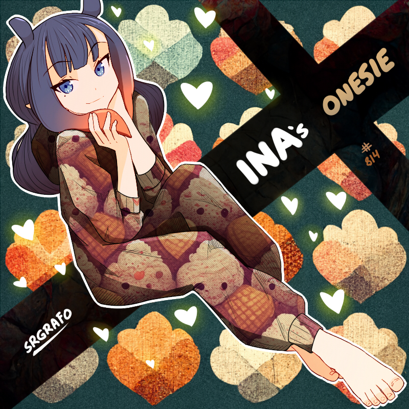 Ina about to sleep #814 | SrGrafo