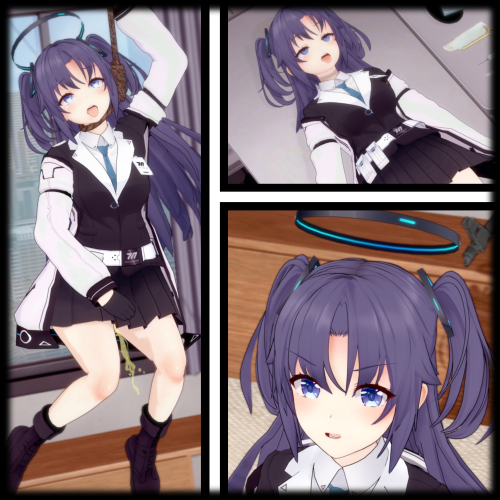 Hayase Yuuka Captured and Hanged | V3TICAL