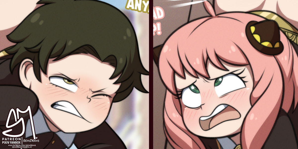 Anya&Damian | SemiDraws