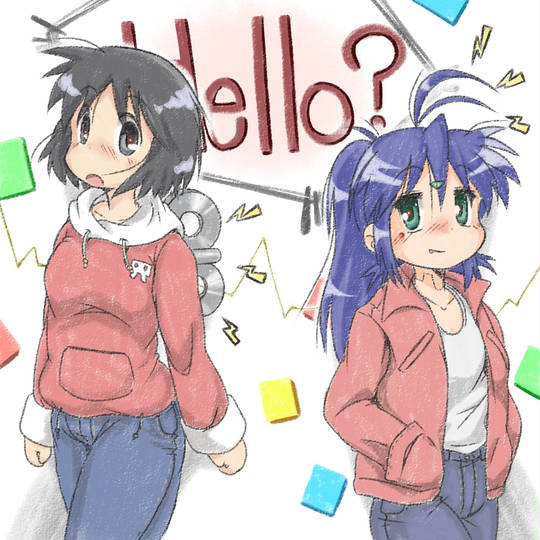 【らくがき】 『HELLO？』 | KURO