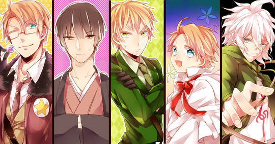 【APH】と【ロンパ】 | KURO