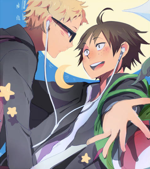 HQ!! Tsukkiyama log | KURO