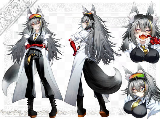 狼系ケモミミっこ(skeb) | KURO