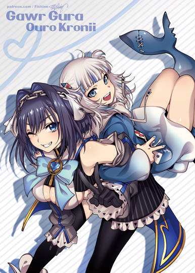 Gura x Kronii | KURO