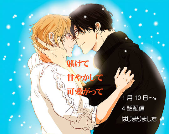 【商業BL】『躾けて甘やかして可愛がって』4話配信のお知らせ | KURO