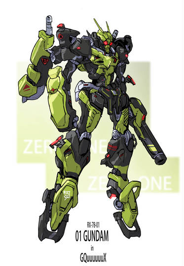 ZERO-ONE GUNDAM | 机设梦RCJ