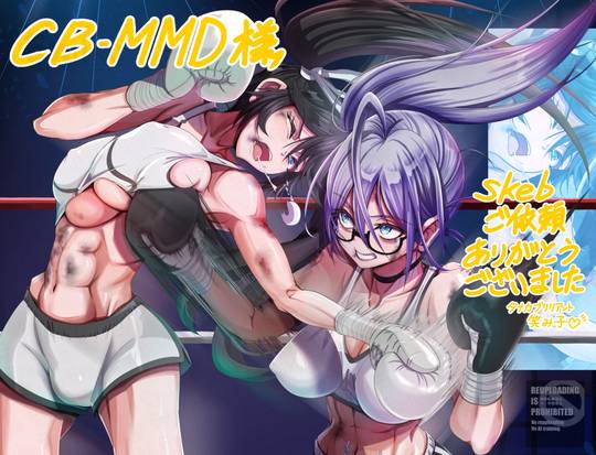 【Skebご依頼】OC クララ vs OC アリス | タナカブリリアント笑み子