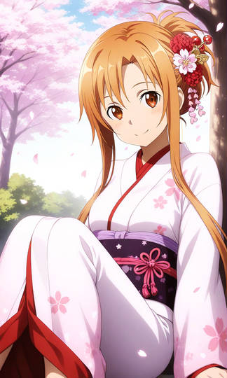 Asuna in Kimono ️ | AsunaXYZ